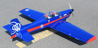 SEAGULL SEA401B UK - AIR FORCE PILATUS PC-9 60.6 ARF 10CC (BLUE/RED) R ...